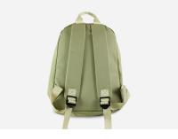 China Custom Eco Friendly Accessories Green Color RPET Casual Backpack 40x29x15Cm for sale