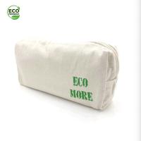 China Recycled Cotton Portable Travel Organizer Bag Eco Friendly Accessories Sustainable Custom for sale