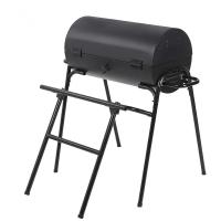China Customized Camping Accessories Black Double Barbecue Charcoal Grill 89.5 X 85.5 X 72CM for sale