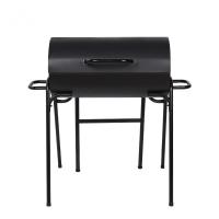 China Customized Camping Accessories Black Double Barbecue Charcoal Grill 89.5 X 85.5 X 72CM for sale