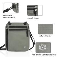 China Slim Multifunctional RFID Blocking Neck Wallset Waterproof Travel Bags With Shoulder Strap for sale