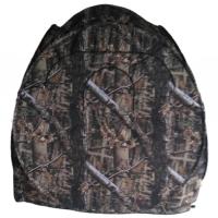 China Camouflage Waterproof PU Coated 150D Polyester Outdoor Camping Tents 147*147*165CM for sale