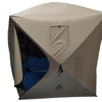 China Outdoor PU Coated 210D Oxford Polyester Folding Portable Hunting Tents 150*150*170CM for sale