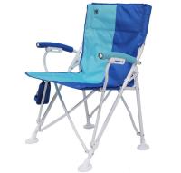 China Outdoor Portable High Density Polyester Folding Beach Lounge Chair 89*60*60CM for sale