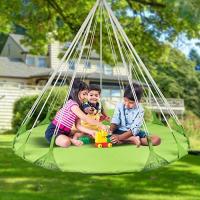 China Outdoor Leisure Portable Camping Oxford Swing Hanging Hammock For 2-Person 150*160CM for sale