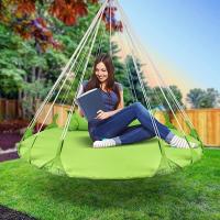 China Outdoor Leisure Portable Camping Oxford Swing Hanging Hammock For 2-Person 150*160CM for sale