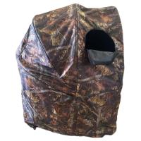 China Portable Camouglage 150D PU Coated Polyester Oxford Folding Chair Tents For Camping for sale