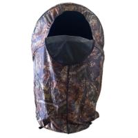 China Portable Camouglage 150D PU Coated Polyester Oxford Folding Chair Tents For Camping for sale