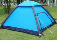 China Waterproof 190T Polyester Outdoor Inflatable Camping Tent 210*210*135CM 2 Person for sale