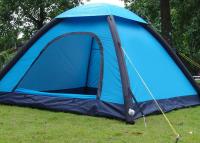 China Waterproof 190T Polyester Outdoor Inflatable Camping Tent 210*210*135CM 2 Person for sale