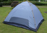 China 350*210*135CM Outdoor Four Season Camper Shelter PU Coated Double Layer Trekking Tent for sale