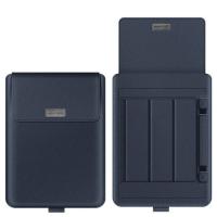 China Modern Luxury Slim Design Multifunctional PU Laptop Sleeve Bags For 13'' Notebook Velcro Closure for sale