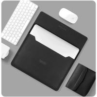 China 13'' Pink PU Protective Sling Bag Closure Flap Velcro For Notebook Carrier Protector for sale