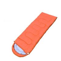 China Waterproof 200GSM Hollowfiber Mountain Sleeping Bags Camouflage Envelope Design for sale