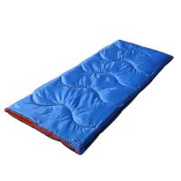 China Envelope Shape Mountain Sleeping Bags Filling Hollowfiber 400gsm 210*75CM for sale