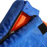 China Envelope Shape Mountain Sleeping Bags Filling Hollowfiber 400gsm 210*75CM for sale