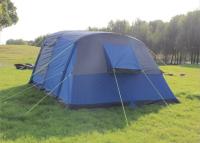 China Waterproof PU Coated 190T Polyester Inflatable Camping Tents High Capacity 400*300*210CM for sale