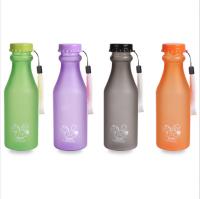 China Plastic Fancy BPA Free Tritan Cold Water Flask Coke Bottle 500ML for sale