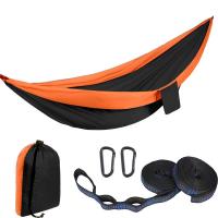 China 280*140CM Lightweight Dual Color 210T Nylon Ripstop Outdoor Portable Camping Hammock for sale