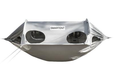 China 270*140CM 210T Silver Coated Polyester Space Capsule Design Outdoor Camping Hammock Mosquito Proof Sun Protection for sale