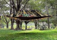China 400*300*90CM Lightweight Camouflage Waterproof 150D Oxford Triangle Hammock Tent For Outdoor Camping for sale