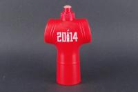 China Outdoor Creative Sport Drinking Bottle 500ML Plastic HDPE Colored Water Flask 6.5x11.5x20cm for sale