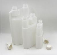 China Chemical HDPE Workout Water Bottles Three Sizes Double Neck 1000ml for sale