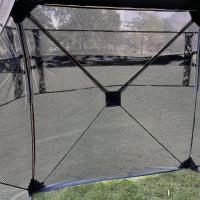 China Outdoor PU Coated 210D Oxford Polyester Folding Portable Hunting Tents 150*150*170CM for sale