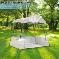 China 2.41*2.10*1.50M 6-Person Strong Fiberglass Frame Pop Up Sports Tents With UV Protection And Waterproof Design for sale