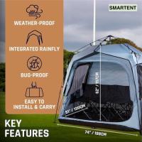 China 157*130*188CM 4-Person Automatic Fiberglass Frame Grey Polyester Pop Up Sports Tent Waterproof Single Layer Easy Set Up for sale