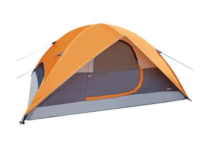 China 4 Person 2.74*2.13*1.22M Ultralight 3-Season Glamping Tents Fiberglass Aluminum or Steel Pole 1.5-2.5m Tall for sale