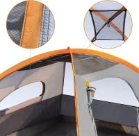 China 4 Person 2.74*2.13*1.22M Ultralight 3-Season Glamping Tents Fiberglass Aluminum or Steel Pole 1.5-2.5m Tall for sale