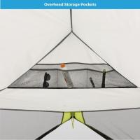 China 350*300*210CM Grey Waterproof Branding Custom Pop Up Camping Tents With DAP Delivery Term And Ventilation Mesh Windows for sale