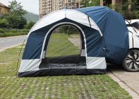 China 2 Person 250*250*200CM Waterproof PU2000MM Coated Blue 210D Polyester Outdoor Rooftop Tent  SUV Pick Up Shelter for sale