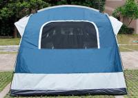 China 2 Person 250*250*200CM Waterproof PU2000MM Coated Blue 210D Polyester Outdoor Rooftop Tent  SUV Pick Up Shelter for sale