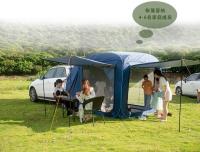 China 200*200*196CM Outdoor Spacious Waterproof 210T Pop Up Roof Tent With 3 Sides Doors For Quick Set Up for sale