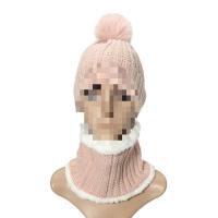 China Outdoor Eco Friendly Rpet 2Pcs Set Kids Beanie Collar Warmer Support Renewable Branding Custom Fair Trade for sale