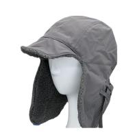 China Outdoor Eco Friendly Accessories Cruelty Free OEM Black RPET Snow Hat For Winter for sale