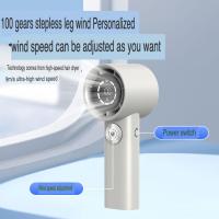 China 210*175*65mm Black Portable Violent Battery Operated Fans For Camping Unforgettable Outdoor Adventure for sale