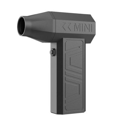 China Black 90000rpm 4000mah Pocket Violent Turbo Fan For Outdoor Cool Camping for sale