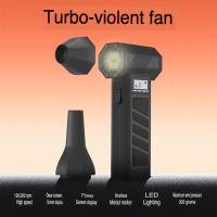 China Handheld 130000rpm Turbine Violent Fan for sale