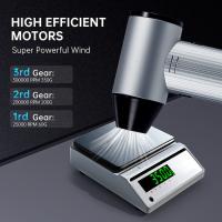China Convenient Hiking Essentials Pocket Handheld Turbo Fan Electric High Speed Hair Dryer Household Dust Blower Industrial Violent Handheld Fan for sale
