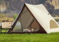 China 150X200X130CM Outdoor Portable Waterproof PU2000MM Coated 210T Polyester Triangle Shape Design Pop Up Camping Tent Fully Automatic Quick-Opening Beach Canopy for sale