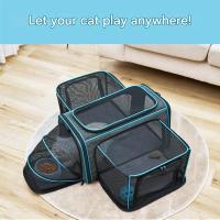 China 20.2*12.5*12''Inch Cat Go-Out bag Highly Durable Cute Pet Supplies Non-toxic Durable Washable Package Includes 1 X Pet Supplies Pink/Blue/Green for sale