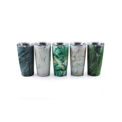 China 500ML Convenient One-handed Operation Workout Double Layer Stainless Steel Thermos Water Bottles for sale