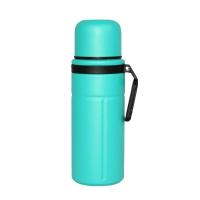 China Customized 720ML 304 Stainless Steel Insulated Workout Water Bottles With Handle And Push-To-Dispense Thermos Flask Convenient For Outdoor Sports for sale