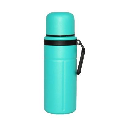 China Customized 720ML 304 Stainless Steel Insulated Workout Water Bottles With Handle And Push-To-Dispense Thermos Flask Convenient For Outdoor Sports for sale