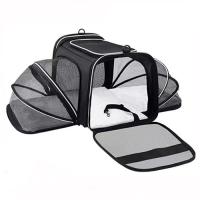 China Dogs Cats and Rabbits Cute Pet Supplies Playful Style Chew Play Sleep Functions Gray Cationic Polyester Multi-Purpose Outdoor Travel Carry HandBag for sale