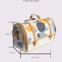 China 42*22*26cm Modern Fashion Large Capacity Convenient Breathable Oxford Comfortable Pet Carrier Outing Backpack For Daily for sale