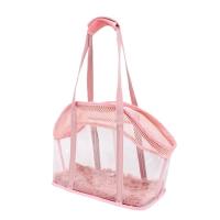 China 41*20*33CM Cute Pet Supplies Pink Color Style Fun Playful Designed Pets Outing Handbag for sale